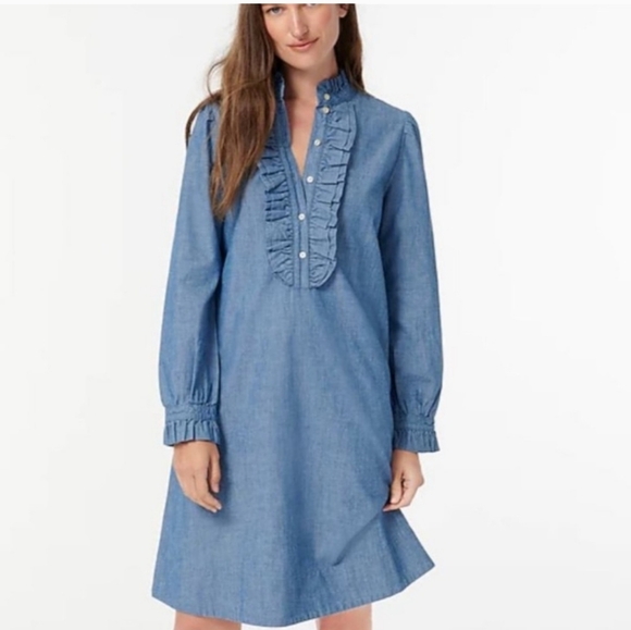 J Crew Chambray Dress